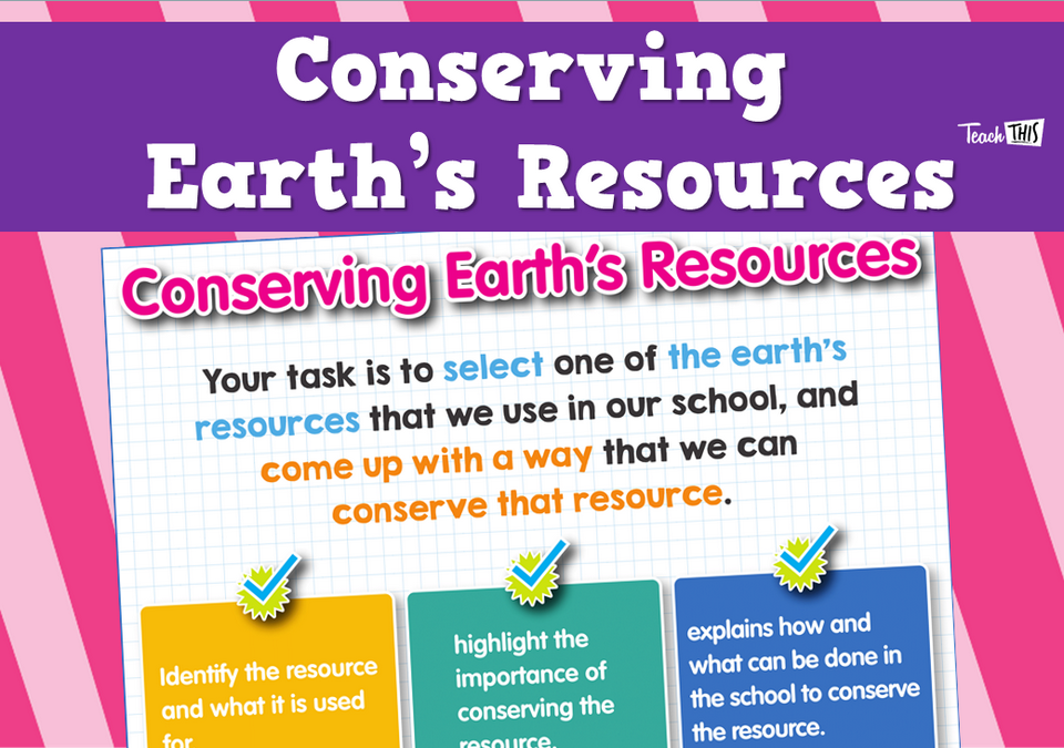 Conserving Earth's Resources :: Teacher Resources and Classroom Games ...