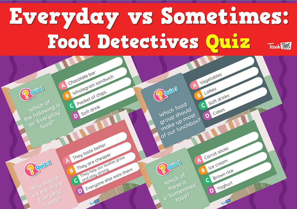 Food Detectives - Quiz :: Teacher Resources and Classroom Games ...