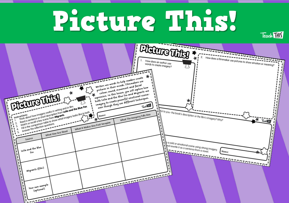 Picture This! :: Teacher Resources and Classroom Games :: Teach This