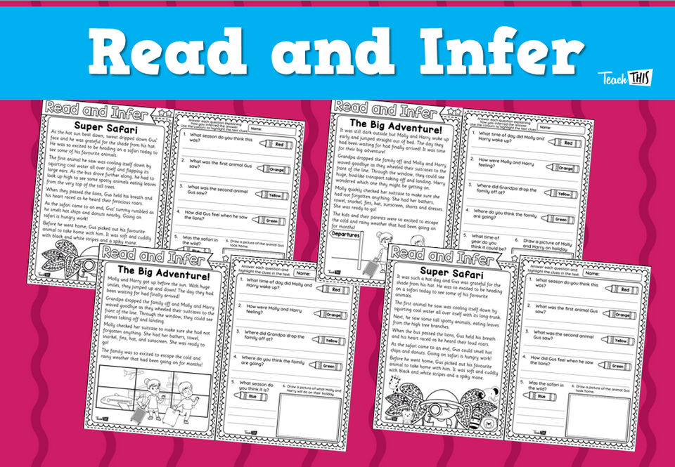 Read and Infer :: Teacher Resources and Classroom Games :: Teach This