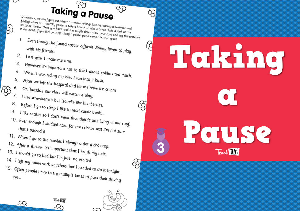 Taking a Pause :: Teacher Resources and Classroom Games :: Teach This