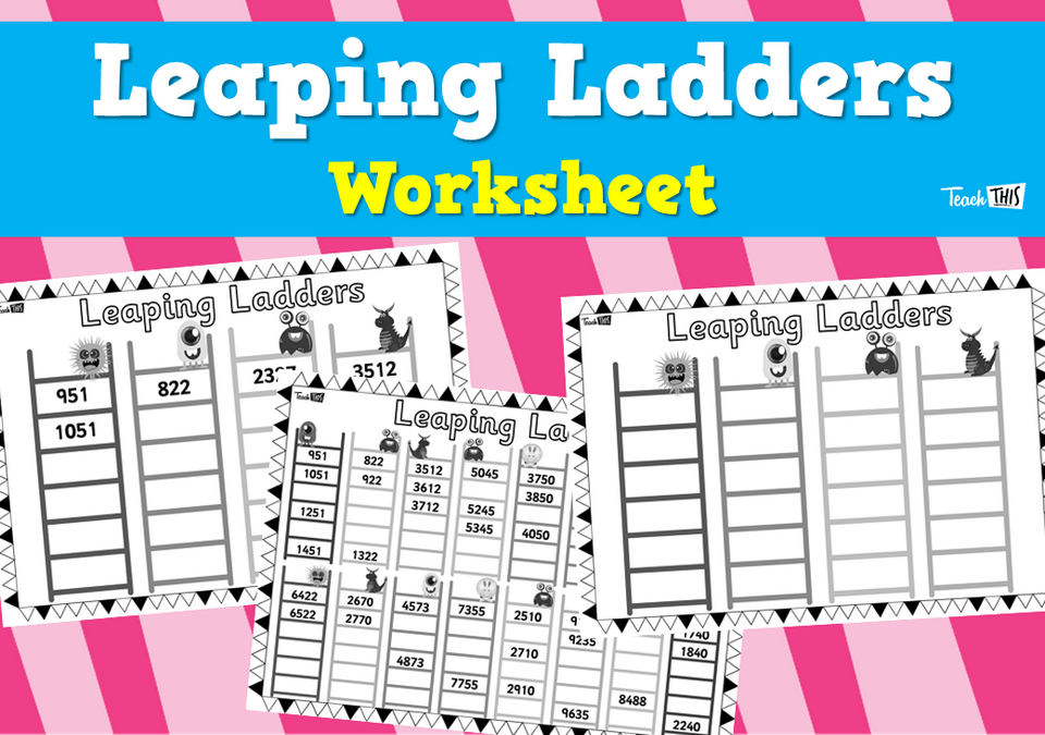 Leaping Ladders Worksheet :: Teacher Resources and Classroom Games ...