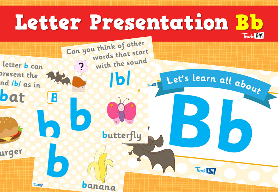 Letter Presentation Bb :: Teacher Resources and Classroom Games ...