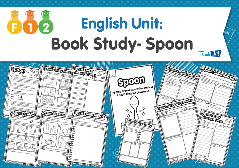 English Unit: Book Study - Spoon :: Teacher Resources and Classroom ...