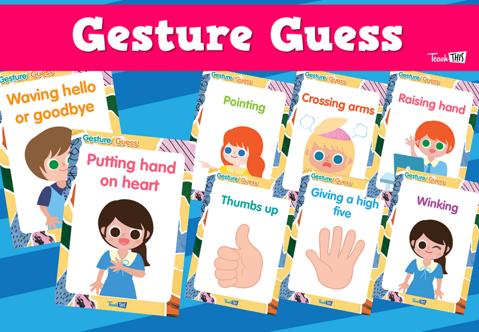 Gesture Guess :: Teacher Resources and Classroom Games :: Teach This