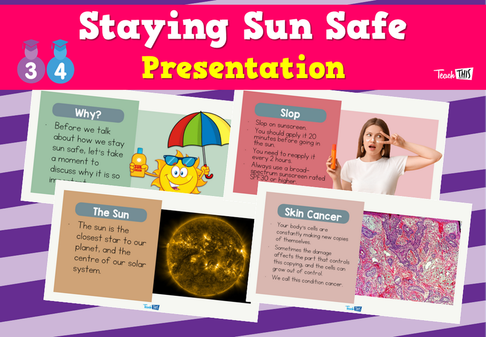 Staying Sun Safe - Presentation :: Teacher Resources and Classroom ...