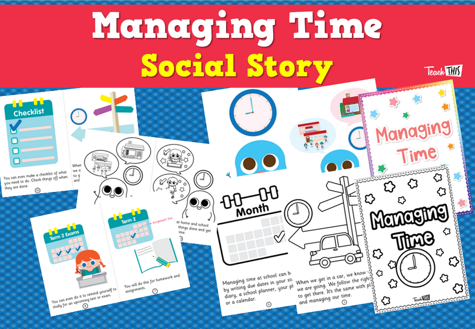 Managing Time - Social Story :: Teacher Resources and Classroom Games ...