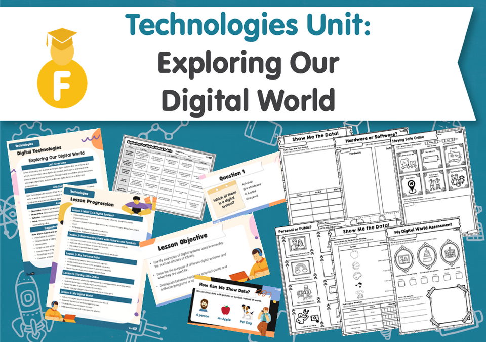 Technologies Unit: Exploring Our Digital World :: Teacher Resources and Classroom Games :: Teach ...