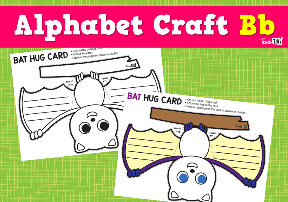 Alphabet Craft Bb :: Teacher Resources and Classroom Games :: Teach This
