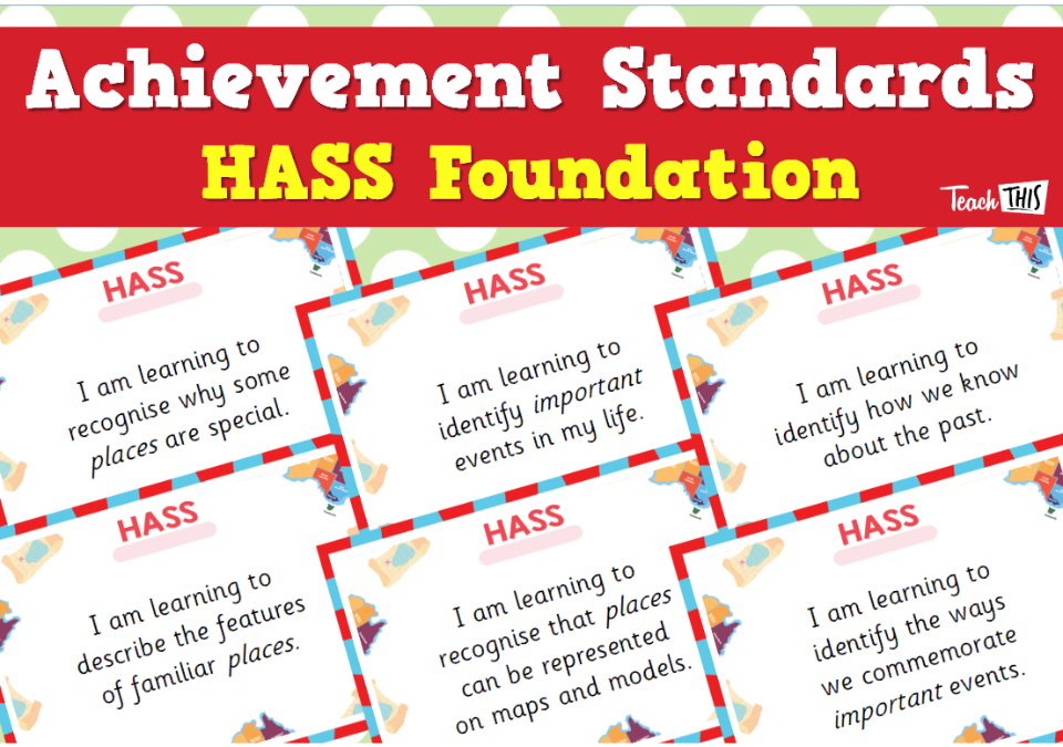 Achievement Standards - HASS Foundation :: Teacher Resources and ...