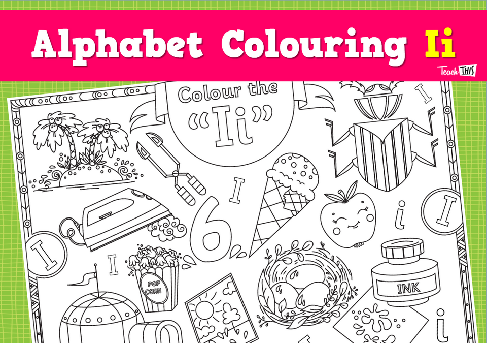 Alphabet Colouring Ii :: Teacher Resources and Classroom Games :: Teach ...