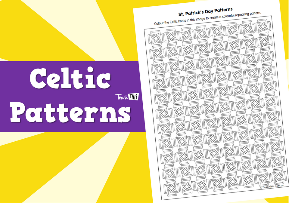 Celtic Patterns :: Teacher Resources and Classroom Games :: Teach This