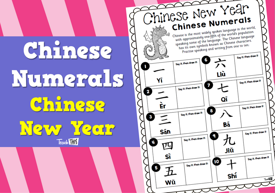 Chinese New Year - Chinese Numerals :: Teacher Resources and Classroom ...