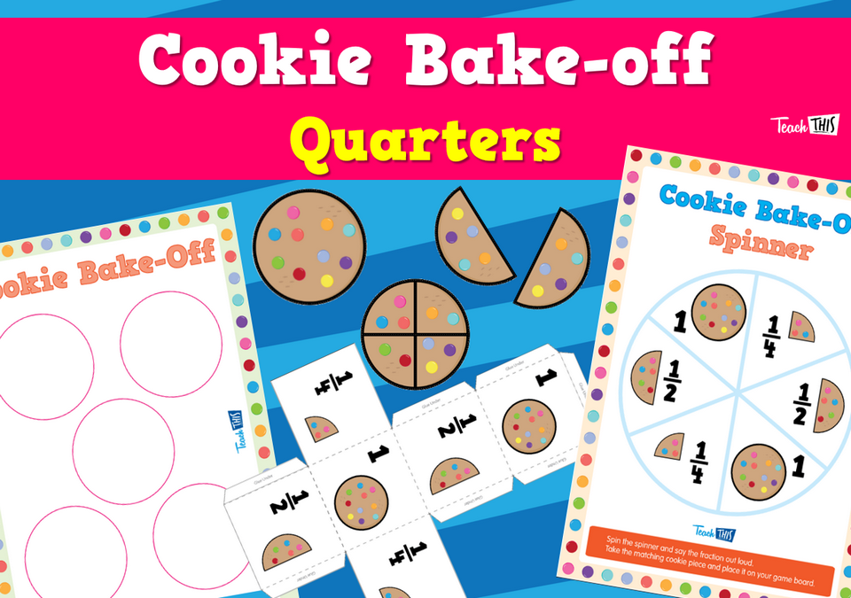 Cookie Bake-off - to quarters :: Teacher Resources and Classroom Games ...