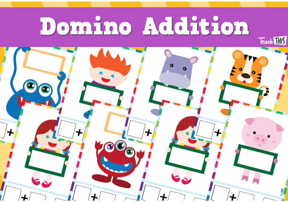 Domino Addition :: Teacher Resources and Classroom Games :: Teach This