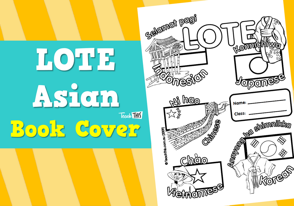LOTE - Asian - Book Cover :: Teacher Resources and Classroom Games ...