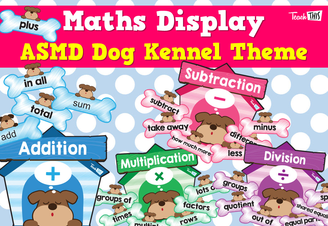 Maths Display - ASMD Dog Kennels :: Teacher Resources and Classroom ...