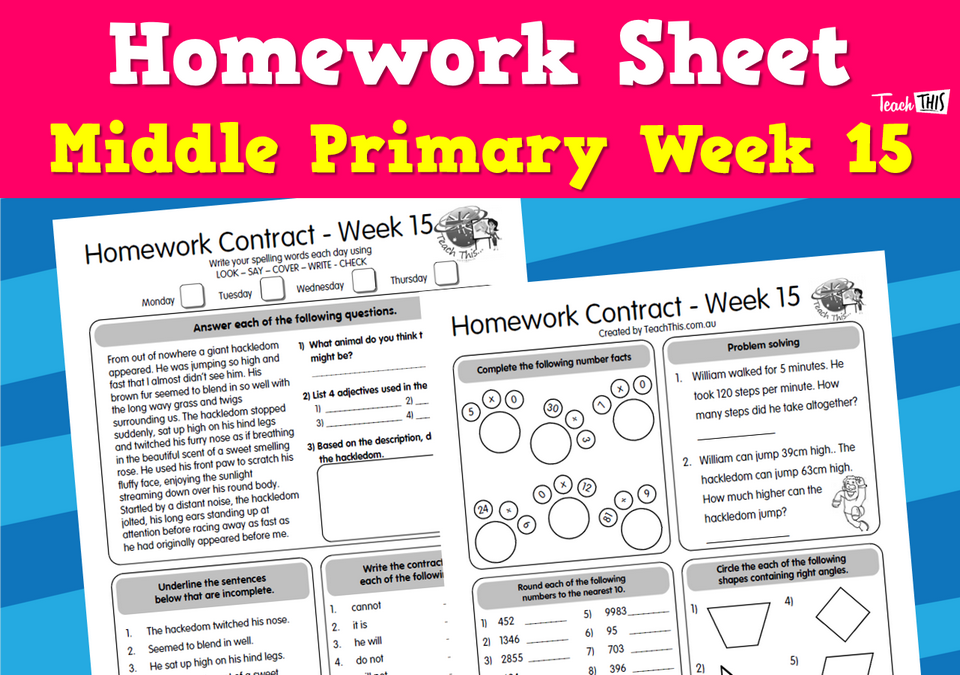 Middle Week 15 :: Teacher Resources and Classroom Games :: Teach This
