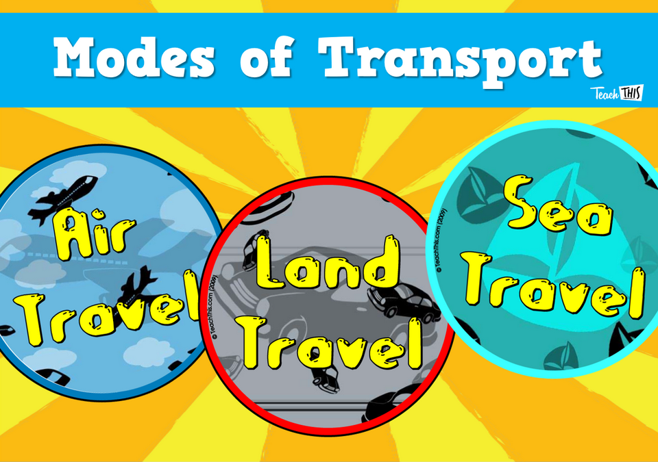 Modes of Transport :: Teacher Resources and Classroom Games :: Teach This