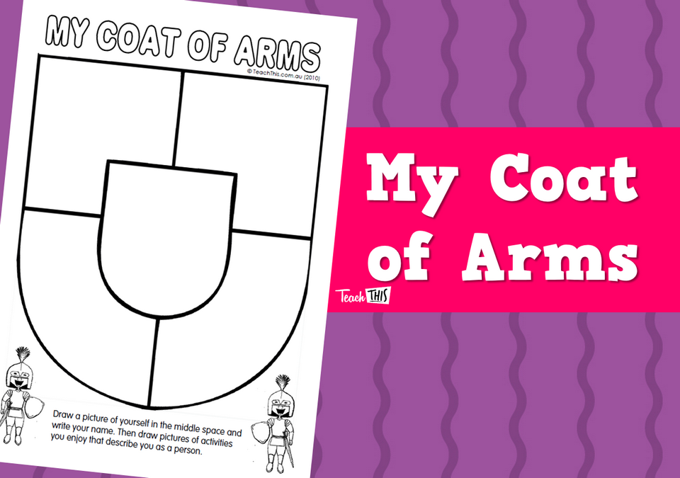 My Coat of Arms :: Teacher Resources and Classroom Games :: Teach This