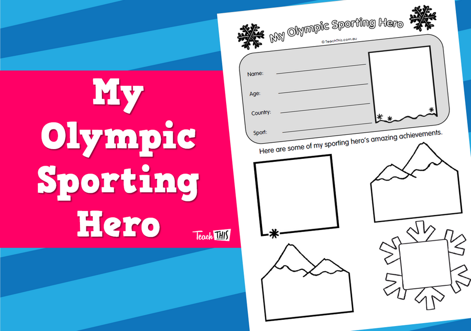 My Olympic Sporting Hero :: Teacher Resources and Classroom Games ...