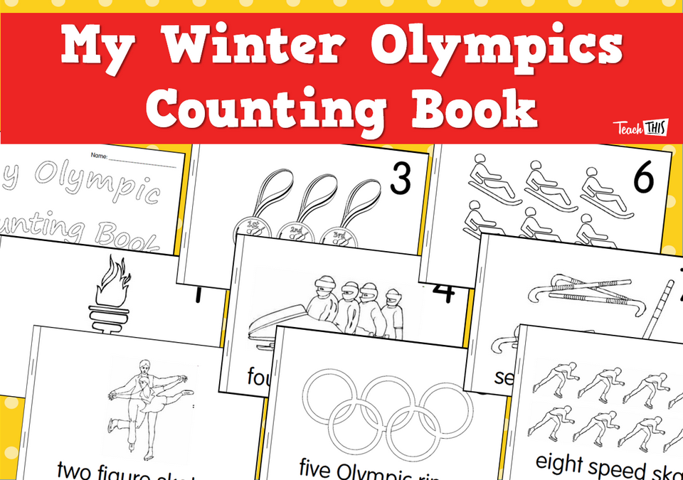 My Winter Olympics Counting Book :: Teacher Resources and Classroom ...