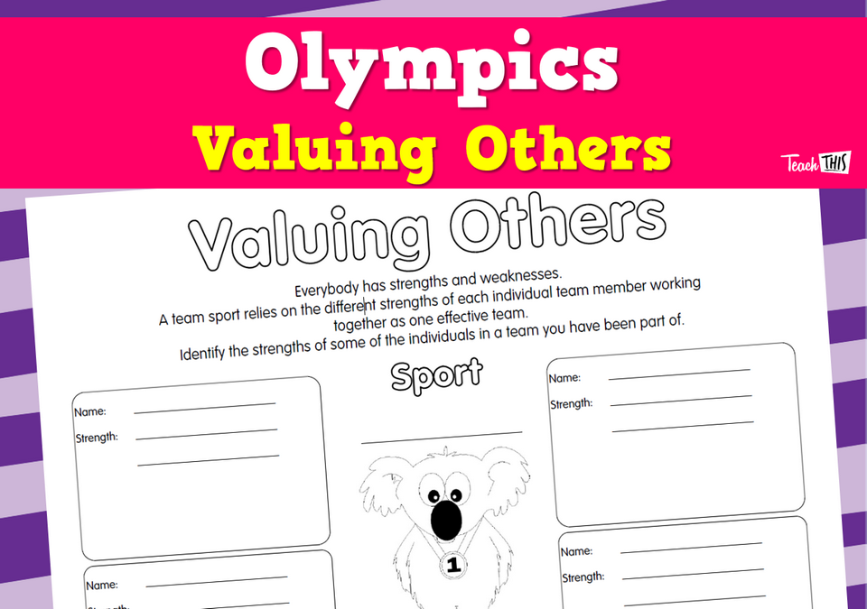 Olympics - Valuing Others :: Teacher Resources and Classroom Games ...