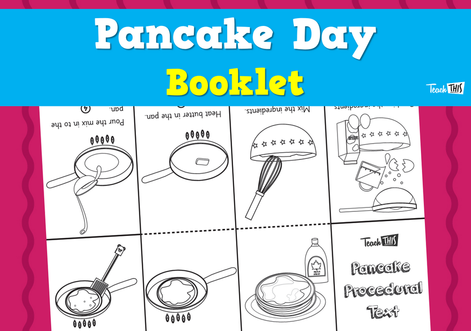 Pancake Day Booklet :: Teacher Resources and Classroom Games :: Teach This
