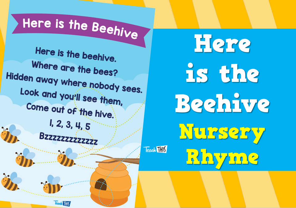 Here is the Beehive - Nursery Rhyme :: Teacher Resources and Classroom ...