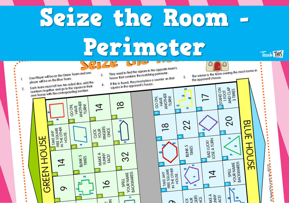 Seize the Room - Perimeter :: Teacher Resources and Classroom Games ...