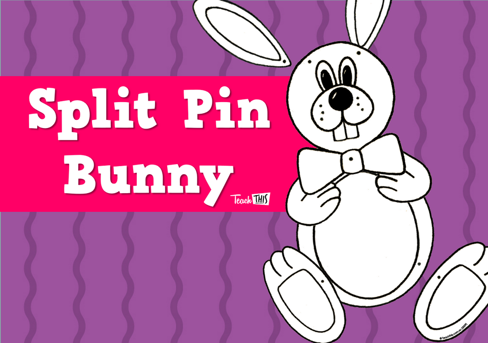 Split Pin Bunny :: Teacher Resources and Classroom Games :: Teach This