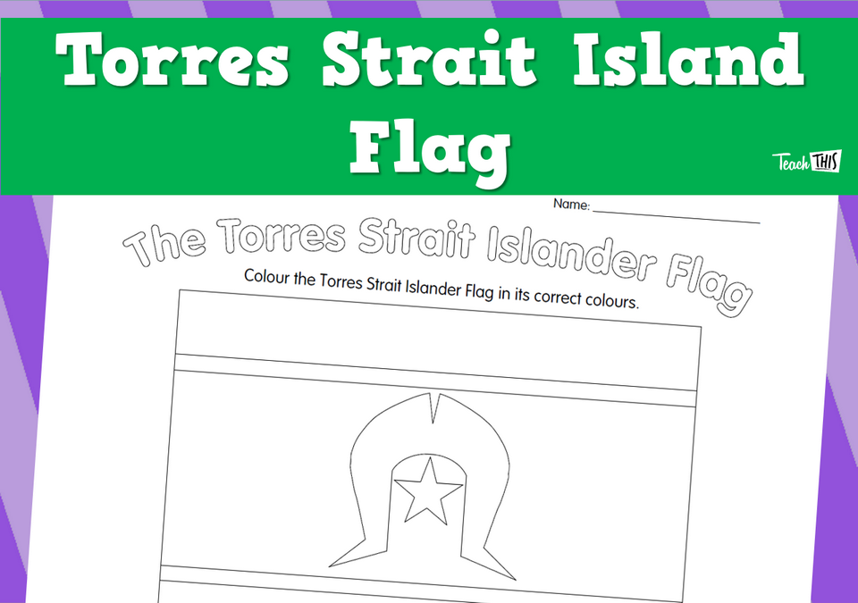 Torres Strait Island Flag :: Teacher Resources and Classroom Games ...