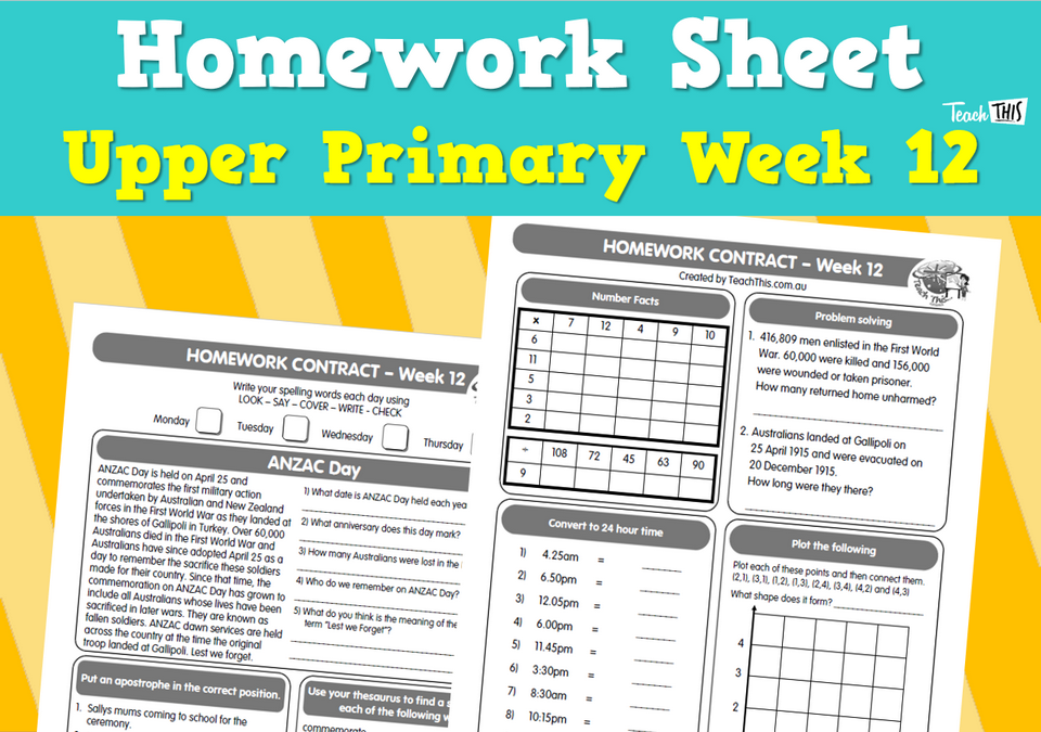 Upper Week 12 :: Teacher Resources and Classroom Games :: Teach This