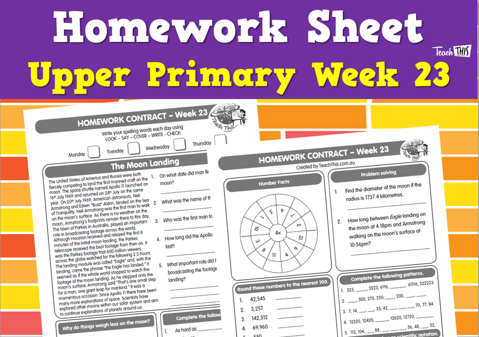 Upper Week 23 :: Teacher Resources and Classroom Games :: Teach This