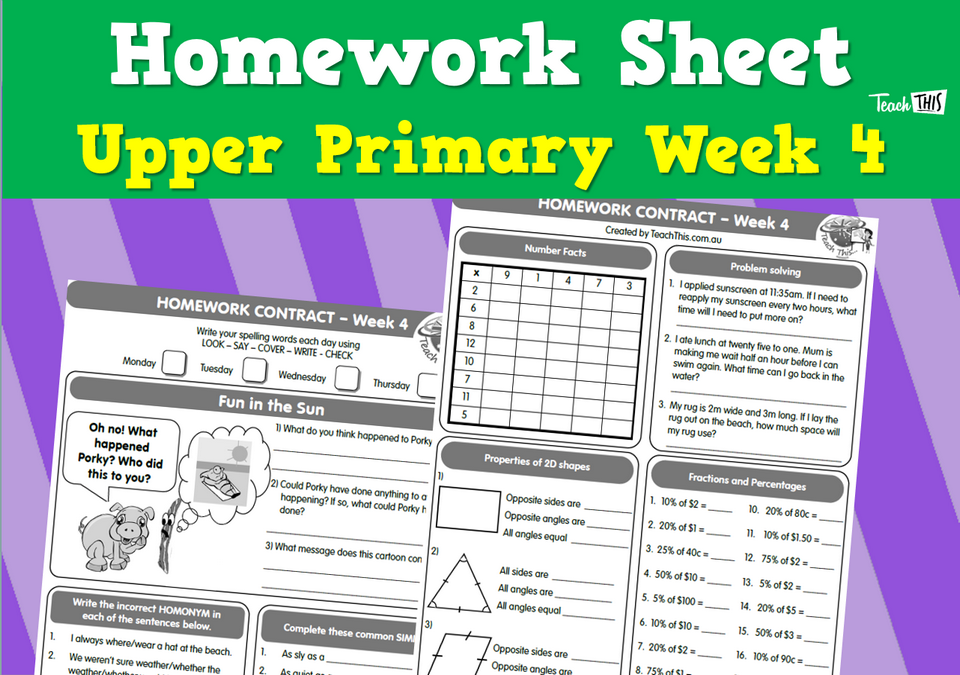 Upper Week 4 :: Teacher Resources and Classroom Games :: Teach This