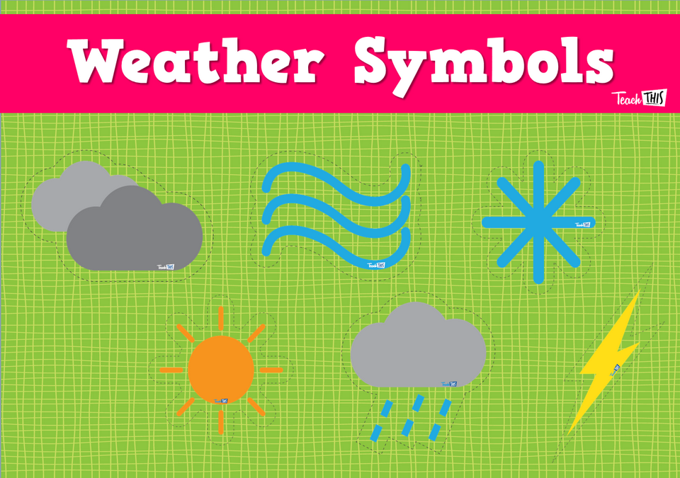 Weather Symbols :: Teacher Resources and Classroom Games :: Teach This