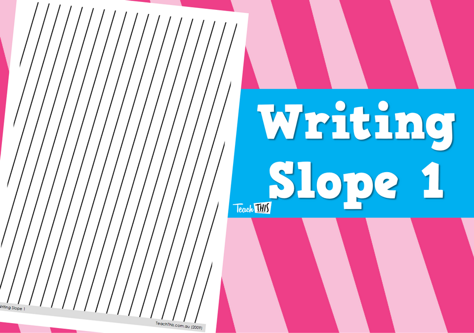 Writing Slope 1 :: Teacher Resources and Classroom Games :: Teach This