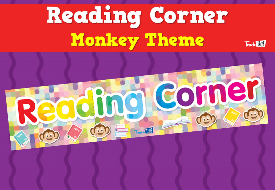 Reading Corner - Monkey Theme :: Teacher Resources and Classroom Games ...