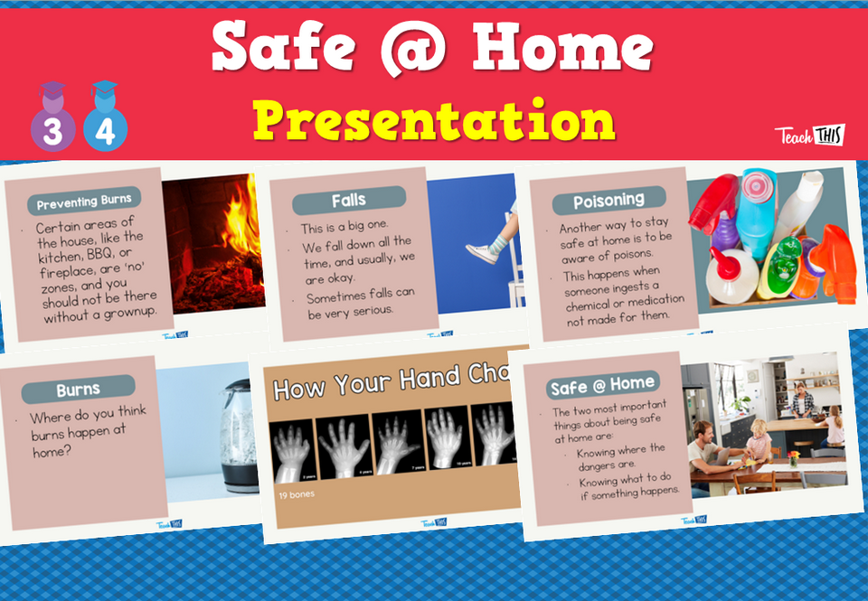 Safe @ Home - Presentation :: Teacher Resources and Classroom Games ...