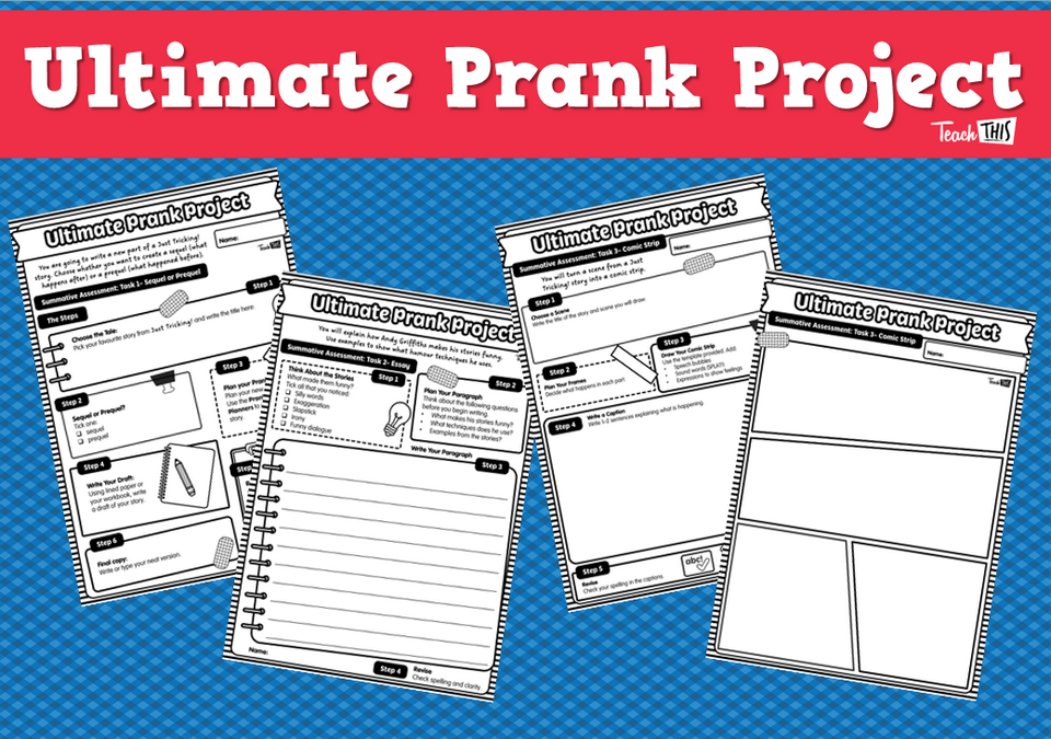 Ultimate Prank Project :: Teacher Resources and Classroom Games ...