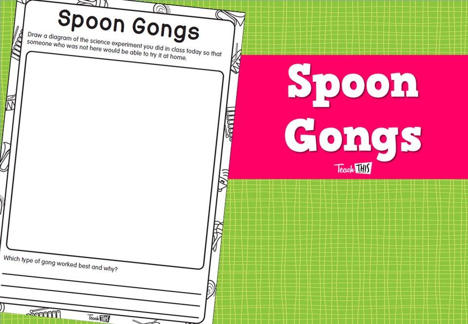 Spoon Gongs :: Teacher Resources and Classroom Games :: Teach This