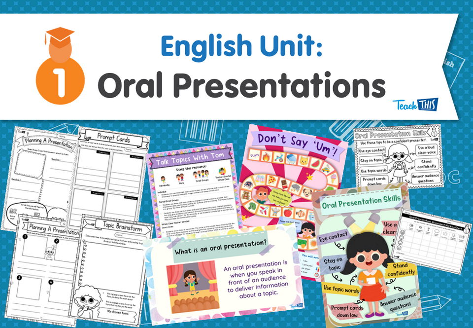 English Unit: Oral Presentations :: Teacher Resources and Classroom ...