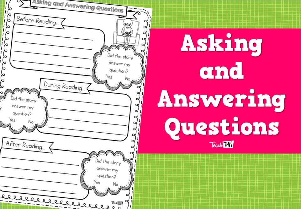 Asking and Answering Questions :: Teacher Resources and Classroom Games ...