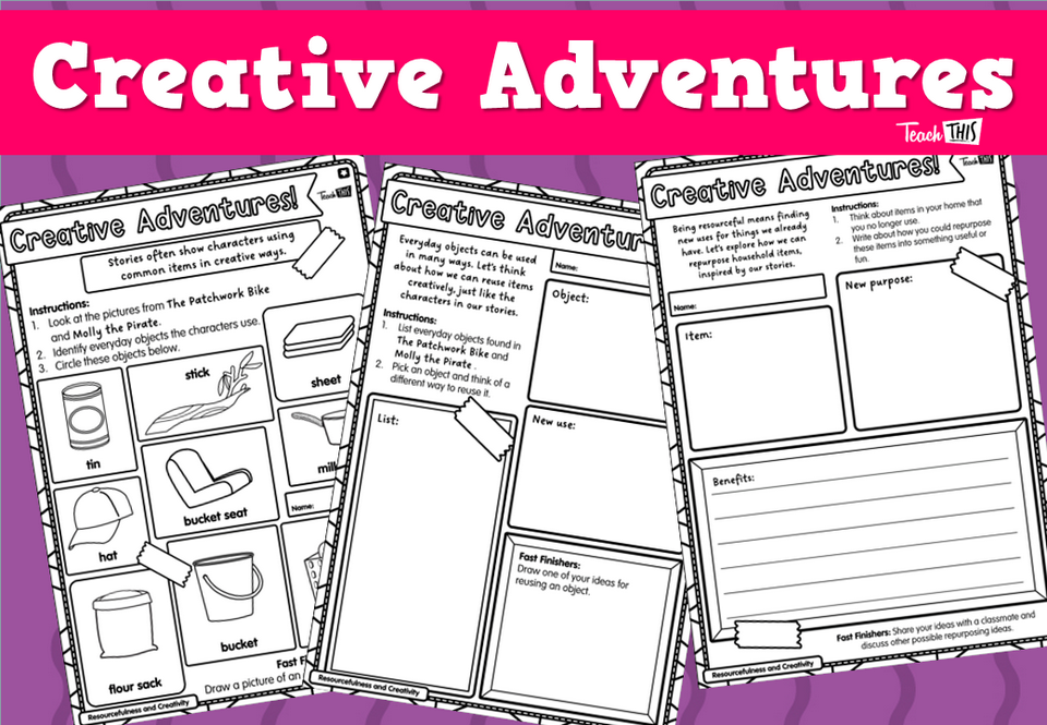 Creative Adventures :: Teacher Resources and Classroom Games :: Teach This