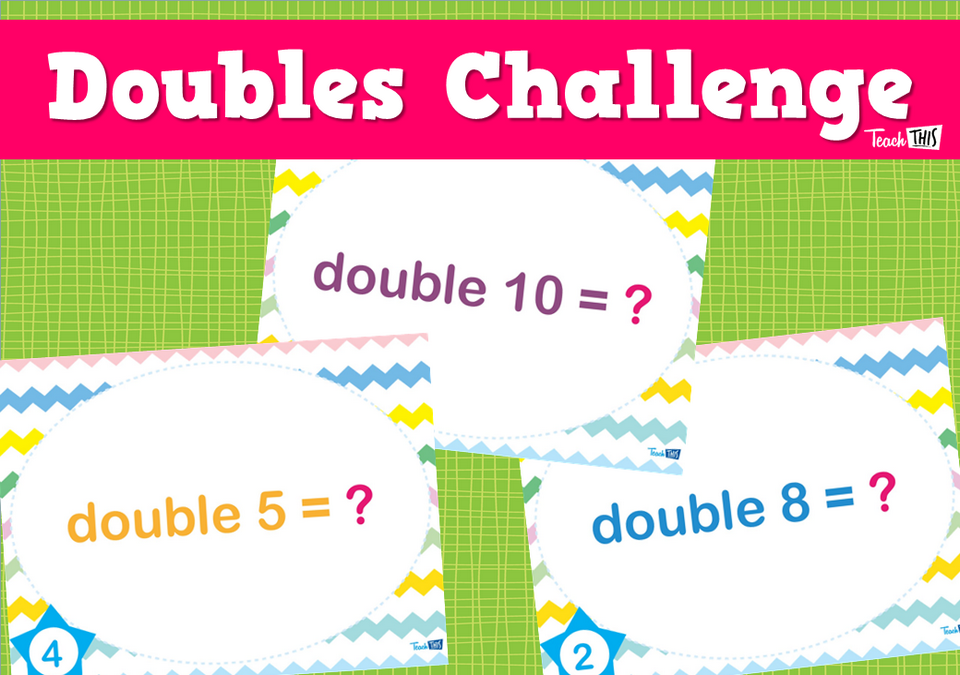 Doubles Challenge :: Teacher Resources and Classroom Games :: Teach This