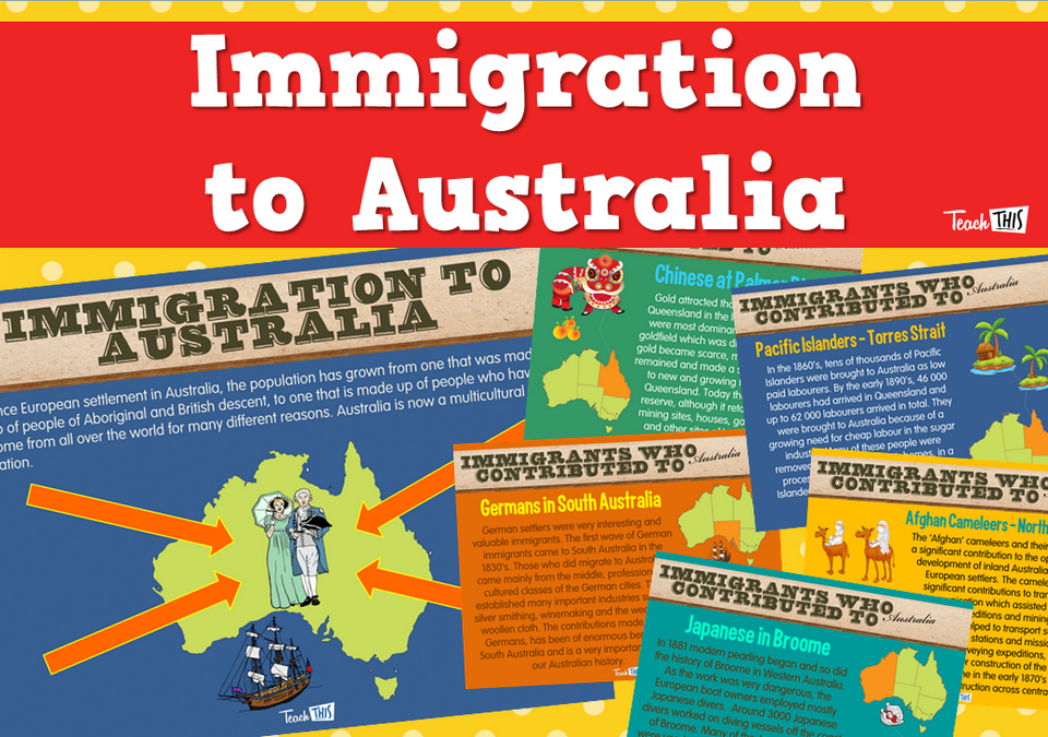 Immigration to Australia :: Teacher Resources and Classroom Games ...