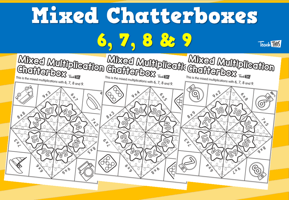 Mixed Chatterboxes- 6, 7, 8 & 9 :: Teacher Resources and Classroom ...