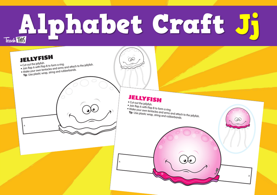 Alphabet Craft Jj :: Teacher Resources and Classroom Games :: Teach This