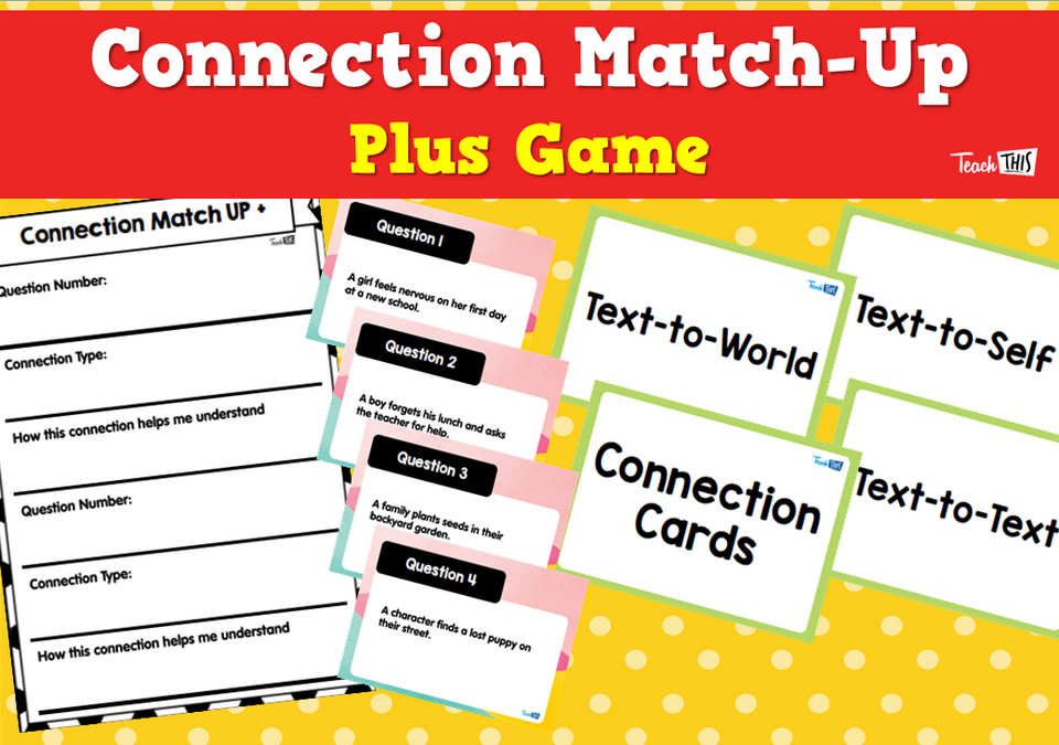 Connection Match-Up Plus :: Teacher Resources and Classroom Games :: Teach This