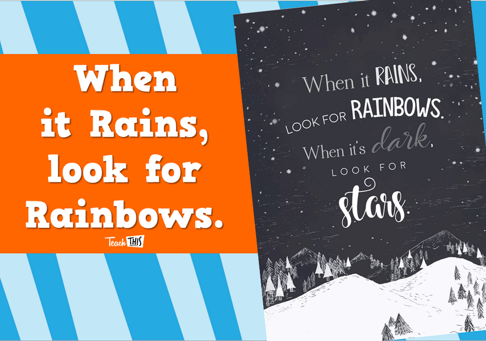 When it Rains, look for Rainbows. :: Teacher Resources and Classroom ...